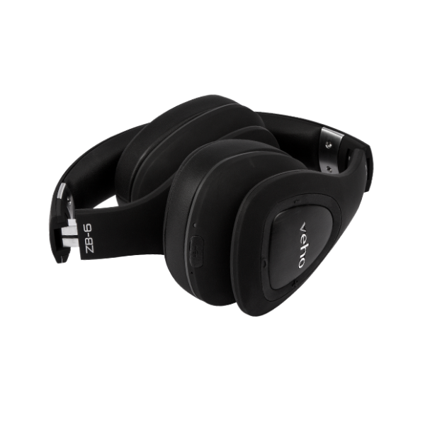 ZB6 On-Ear Wireless Headphones (Black) | veho