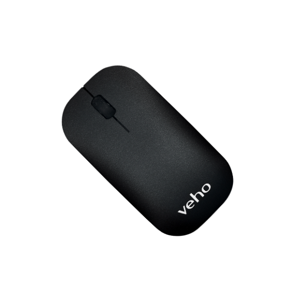 Veho 2.4ghz rechargeable slimline wireless keyboard with scroll mouse combo
