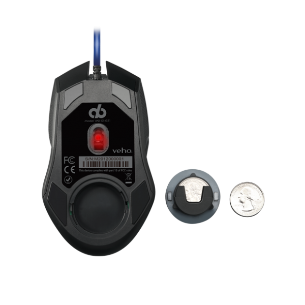 Alpha Bravo GZ1 USB wired gaming mouse | veho