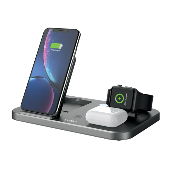 DS-7 Qi wireless multi-charging station | veho