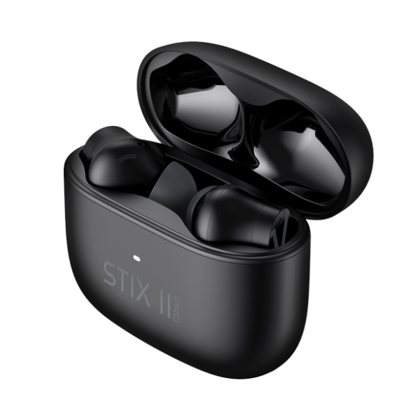 STIX II Pro True Wireless Earphones - Carbon Black